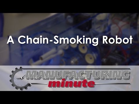 Manufacturing Minute: This Robot Chain-Smokes Cigarettes For Science