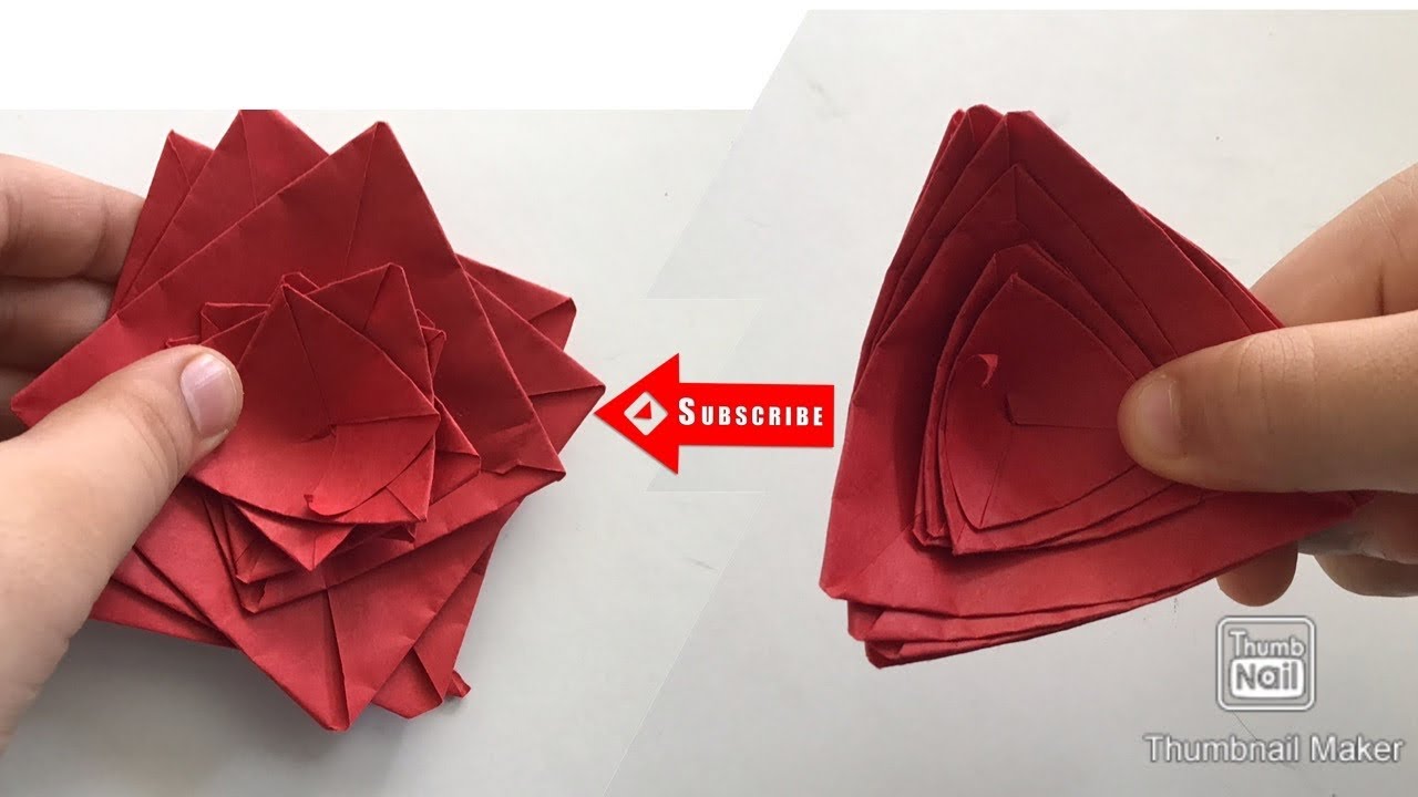 Origami Anitress transformer fidget toy - YouTube