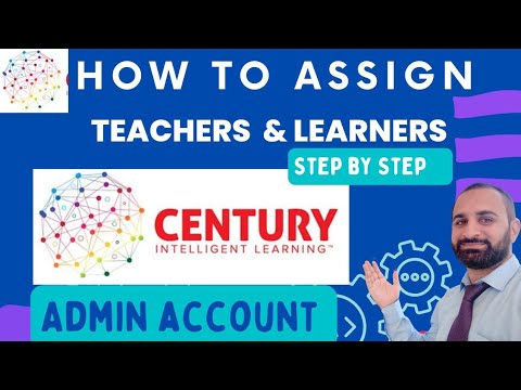 How to add students and teachers using century admin account 2022 - YouTube
