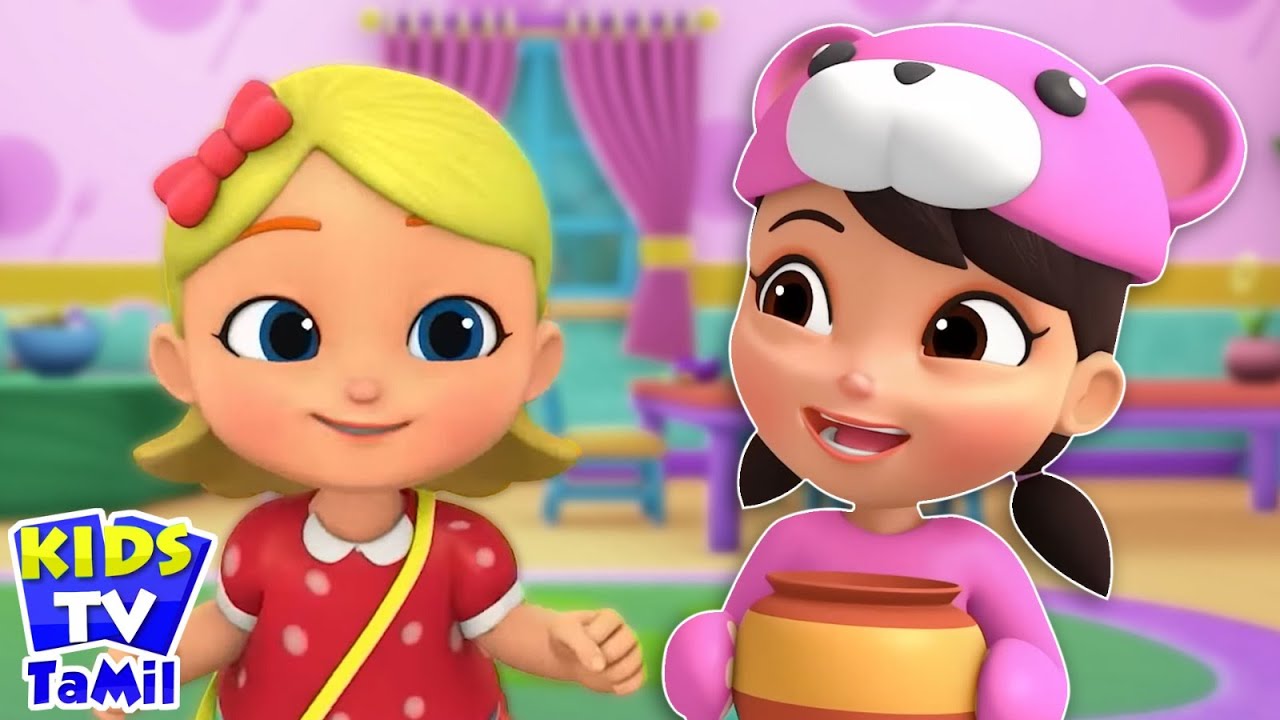 Goldilocks And The Three Bears, தமிழ் ரைம்ஸ், Tamil Rhymes and Kids ...