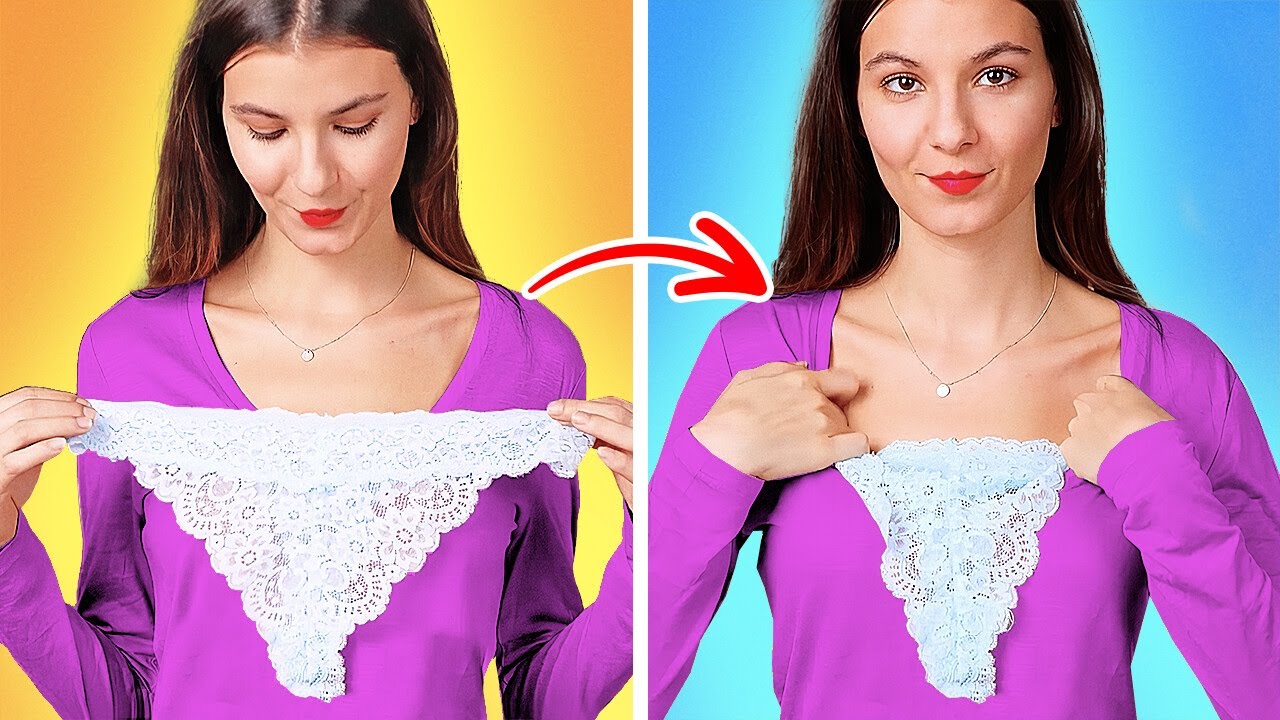 25+ Easy Clothing Hacks You Need to Try For Instant Style Upgrade - YouTube