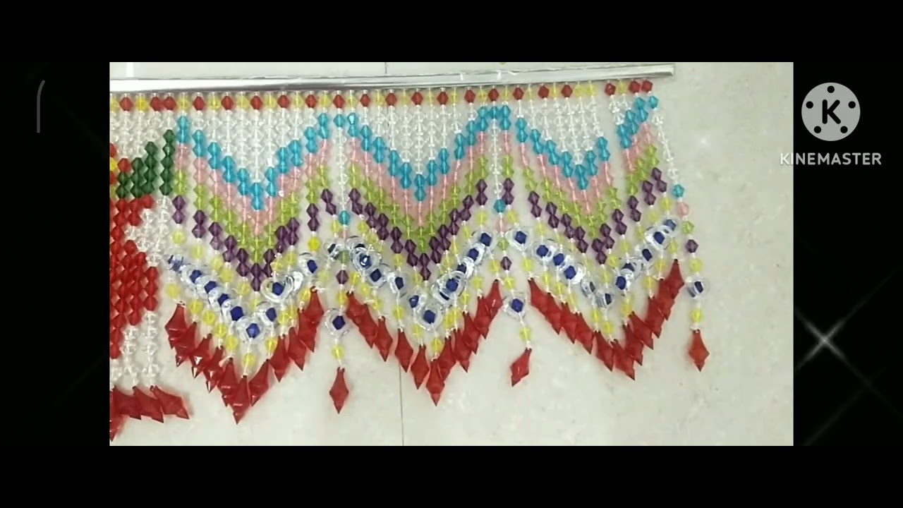 unique crystal toran design - YouTube