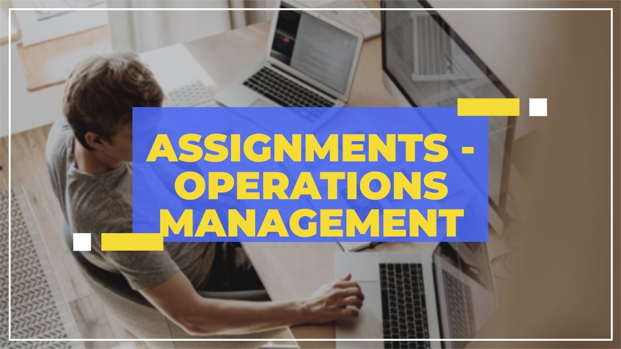 NMIMS Assignment - Operations Management - YouTube