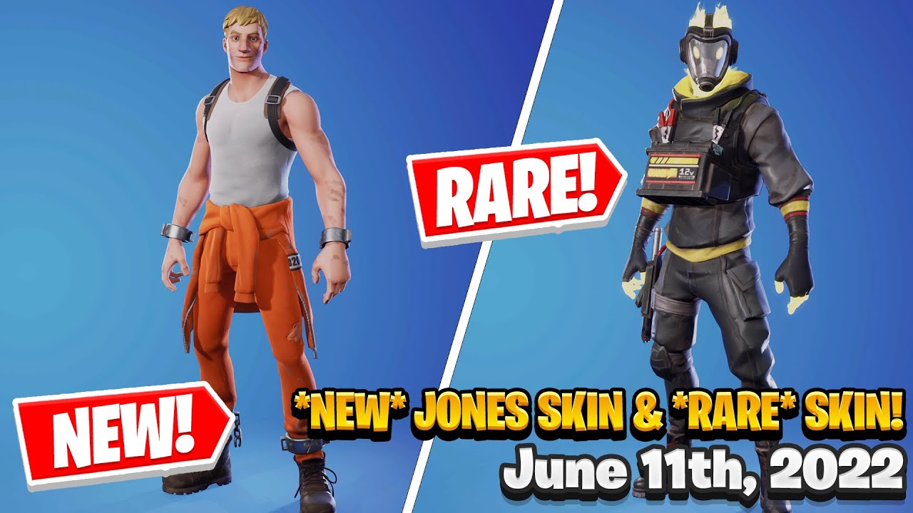 *NEW* Unchained Jones Skin & *RARE* Hotwire Skin! | Fortnite - Item ...