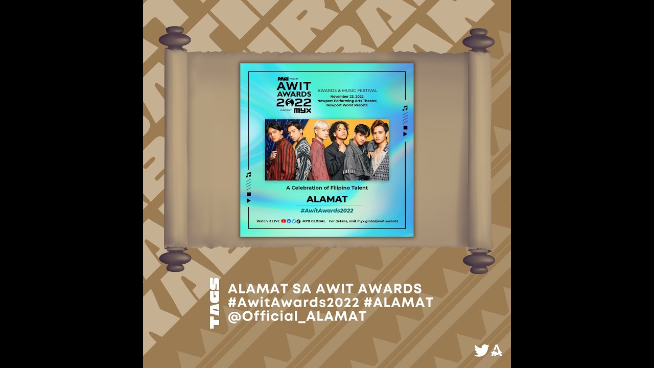 ALAMAT Performs 'Maharani' @ Awit Awards 2022 - YouTube
