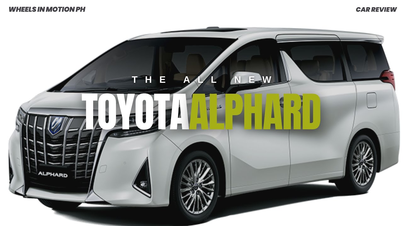 THE NEW TOYOTA ALPHARD - FIRST CLASS INTERIOR - YouTube