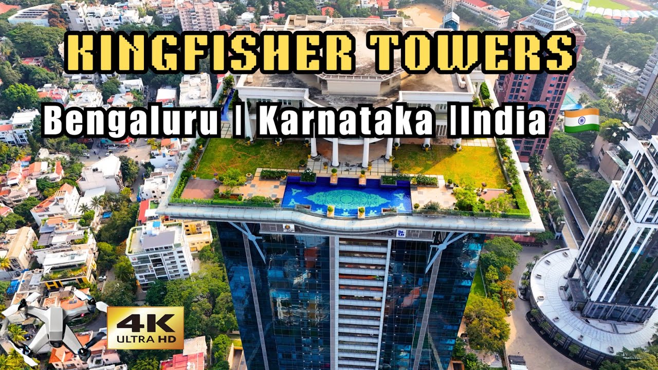 Kingfisher Towers - Drone view - Bengaluru(Bangalore) Karnataka, India ...