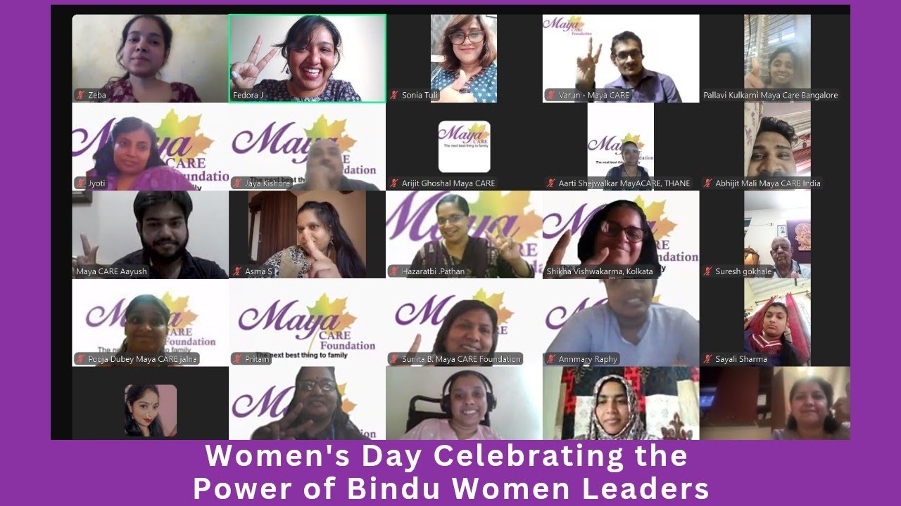 Maya CARE Women's Day |Celebrating the Power of Bindu Women Leaders ...