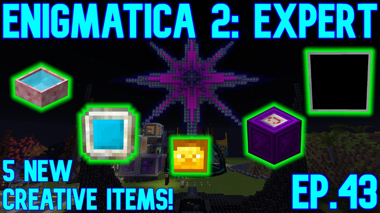 Crafting 5 Creative Items! | Minecraft: E2E ep.43 - YouTube