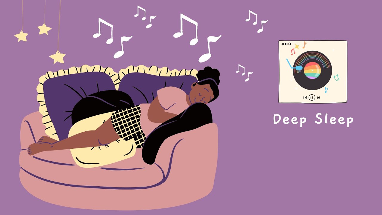 Healing with Relaxing Sleep Music - Piano Music, Rain Sound Help Deep ...