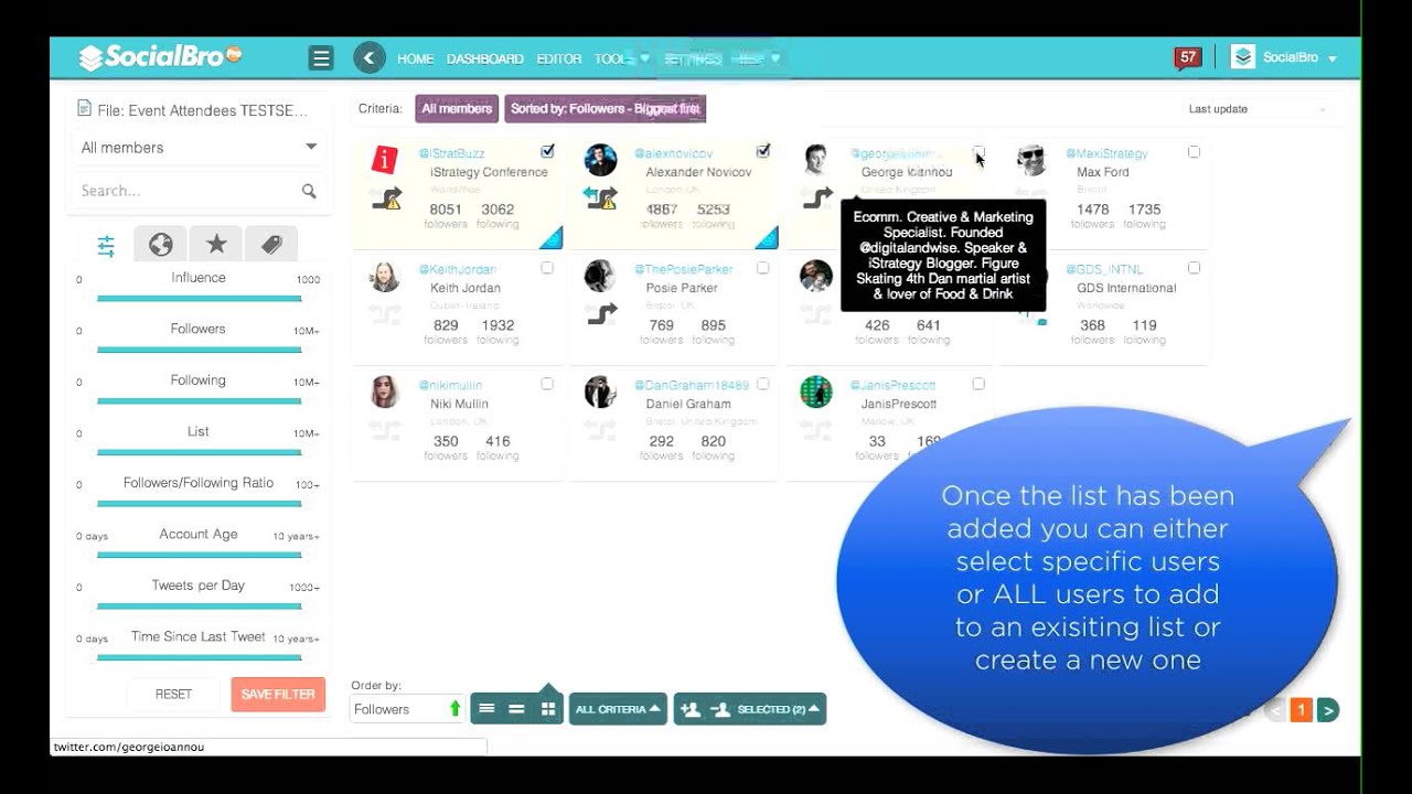 How to Create a Twitter List from an Imported Text File - YouTube