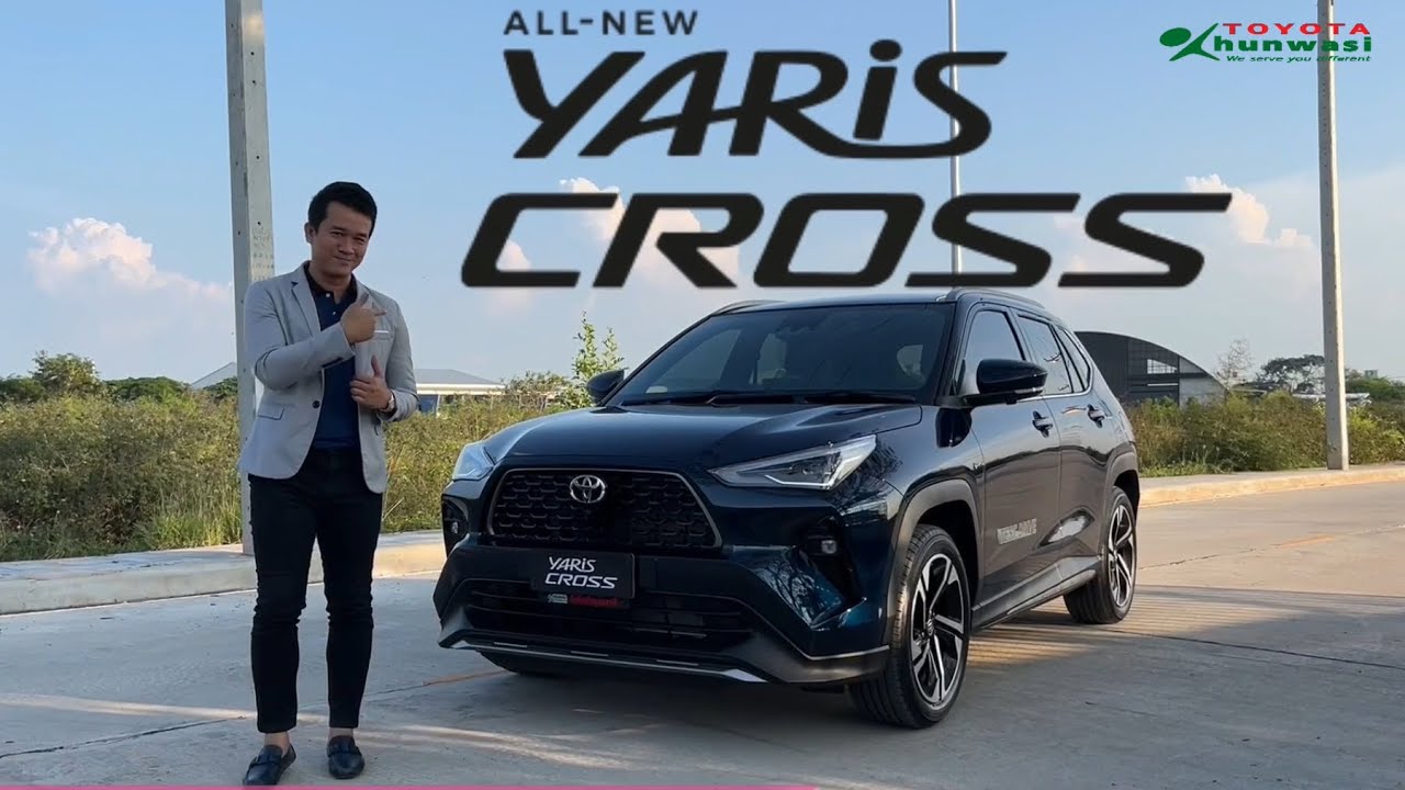 รีวิว ALL-NEW YARIS CROSS Premium Luxury สี Metal Stream Metallic สวย ...