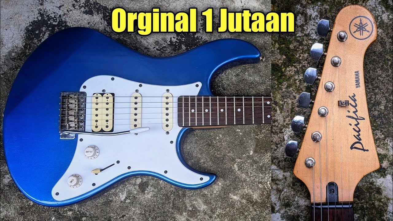 Gitar listrik murah berkualitas yamaha pasifica andra ramadhan - YouTube