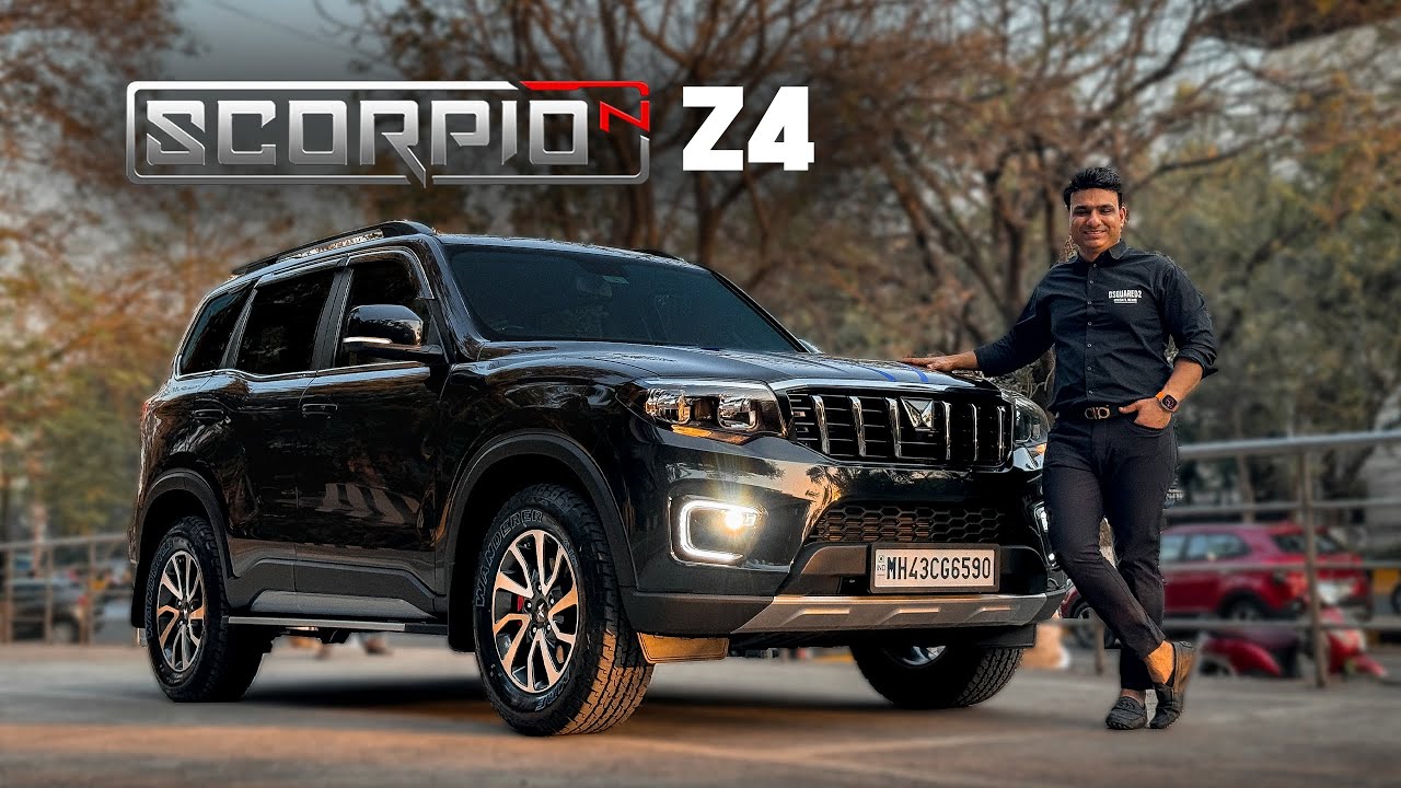 MAFIA SCORPIO-N Z4 w India's BEST WHITE Interior | Most Attention to ...