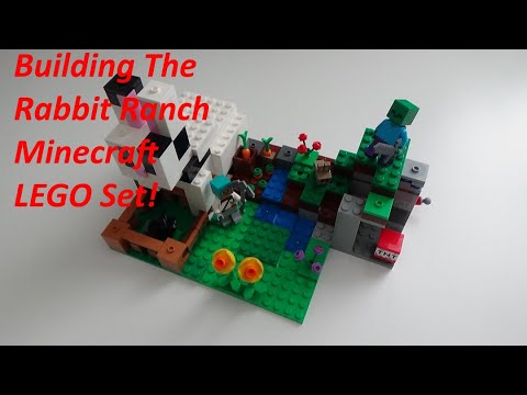 Building The Rabbit Ranch Minecraft LEGO Set! | Adventurous Brick ...