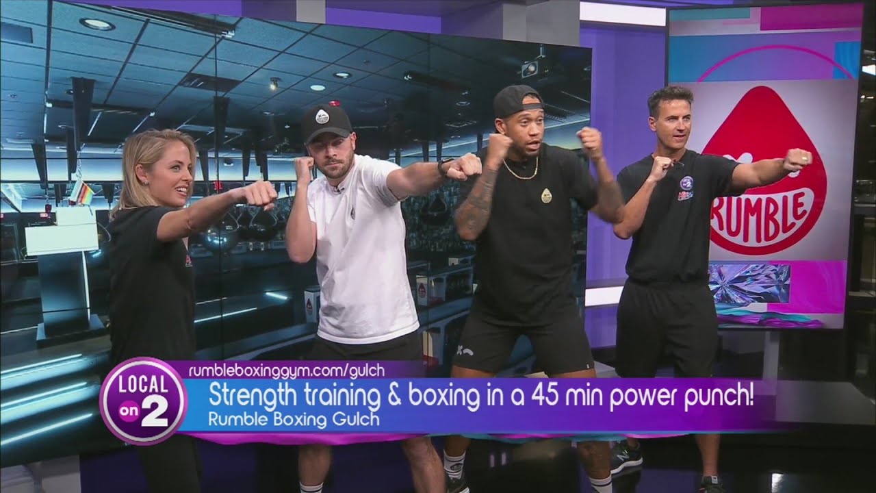 Rumble Boxing: 45-min power punch + Strength training - YouTube
