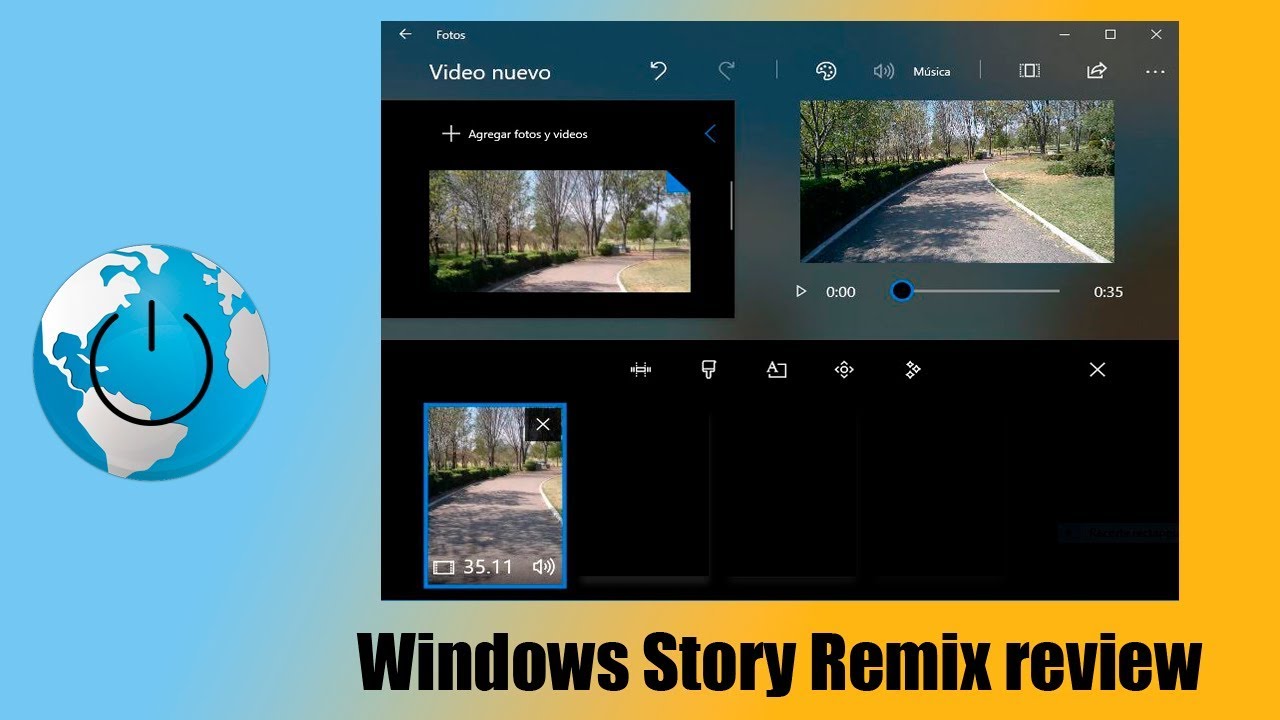 Windows Story Remix review a fondo - YouTube