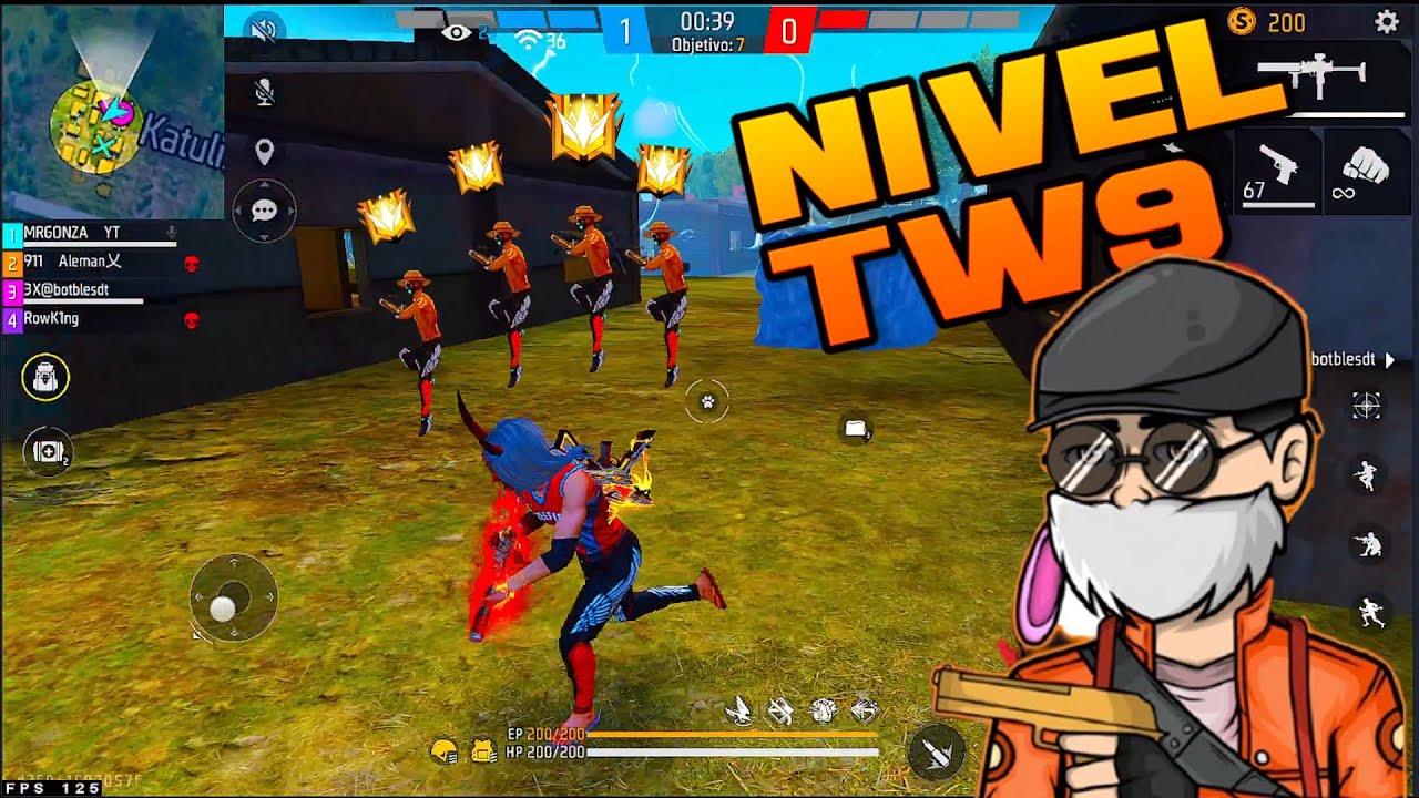 COMO LOGRE EL NIVEL DE Tw9 ya lo sabes ?. 🎯🇧🇷 | Free Fire Highlights💥 ...