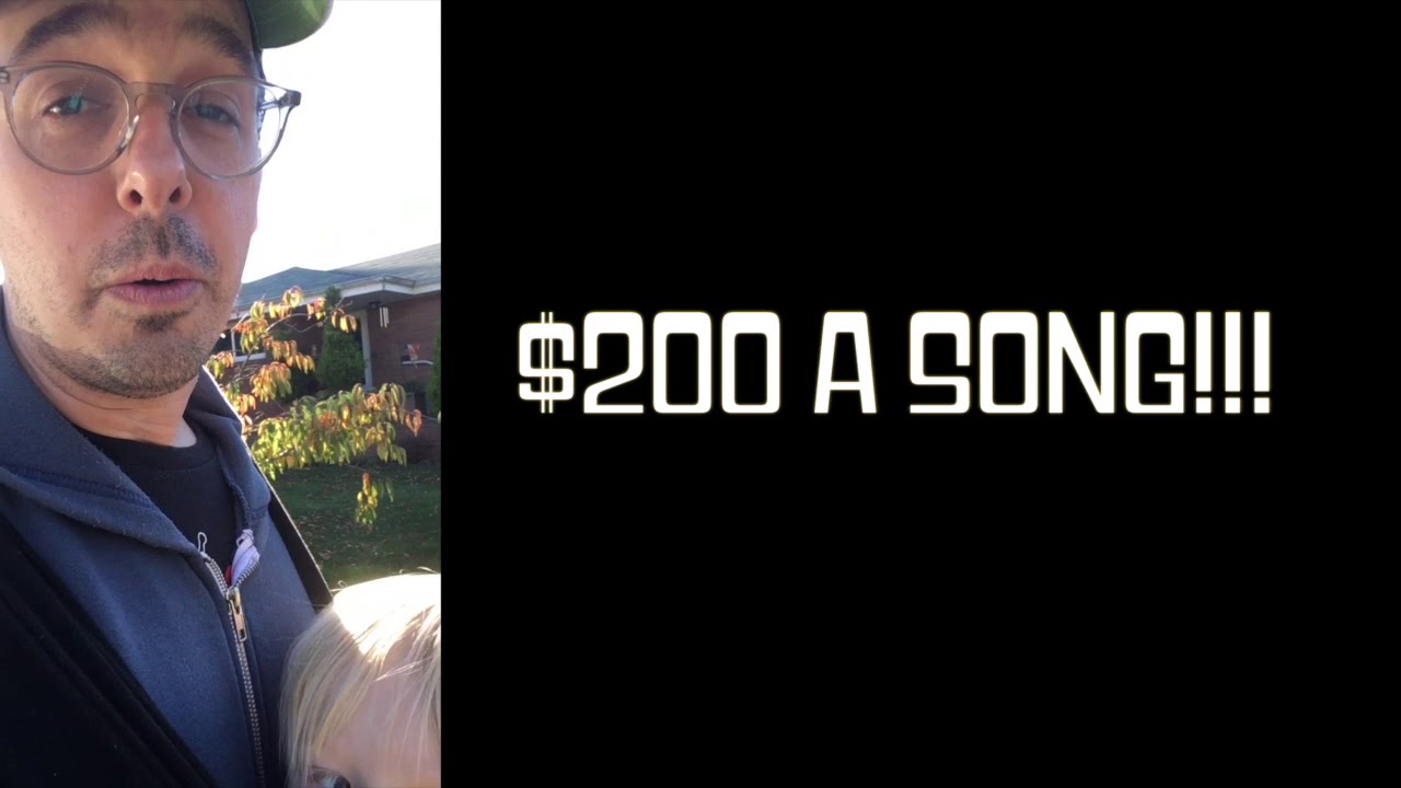 We made it to $200 a song!!! - YouTube
