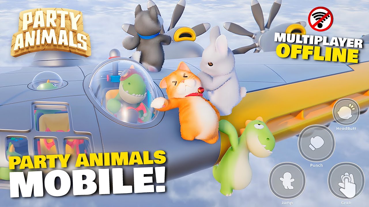 Party Animals Mobile! Akhirnya Rilis Bisa Multiplayer | Android Offline ...