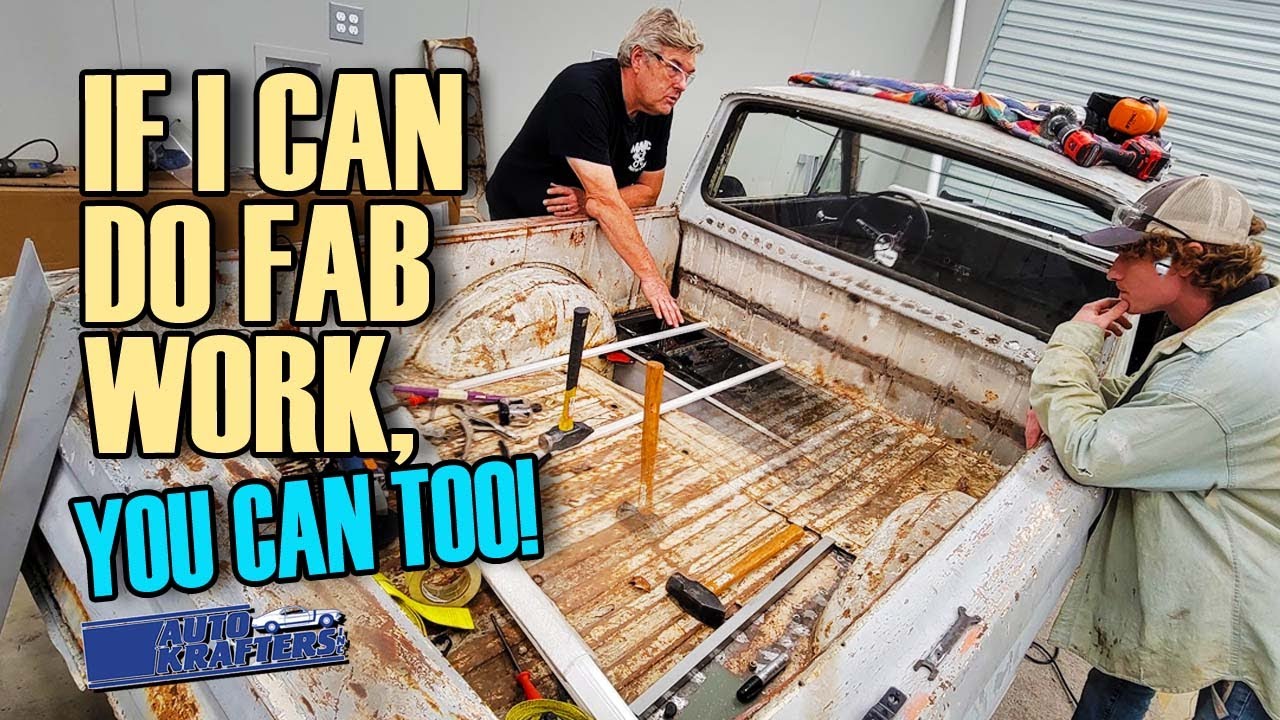 Beginner Fabrication For Classic Car - YouTube