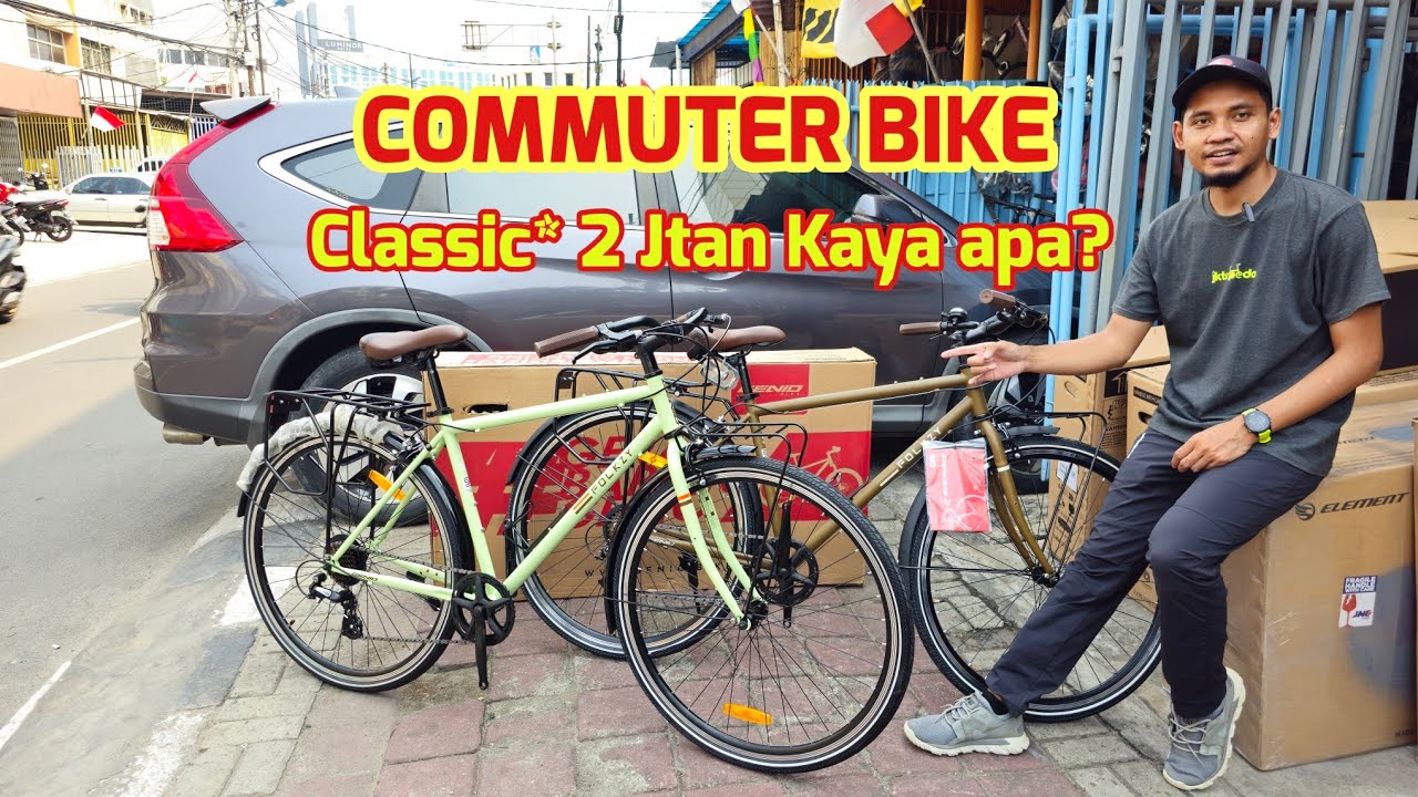 Sepeda COMMUTER BIKE Genio FOLKZY FACELIFT 2023 - YouTube