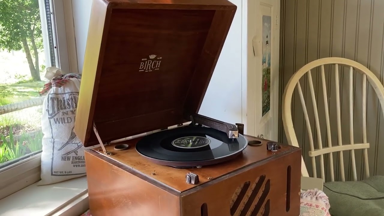 Cuphead Music On A Real 1930s Record Player - YouTube