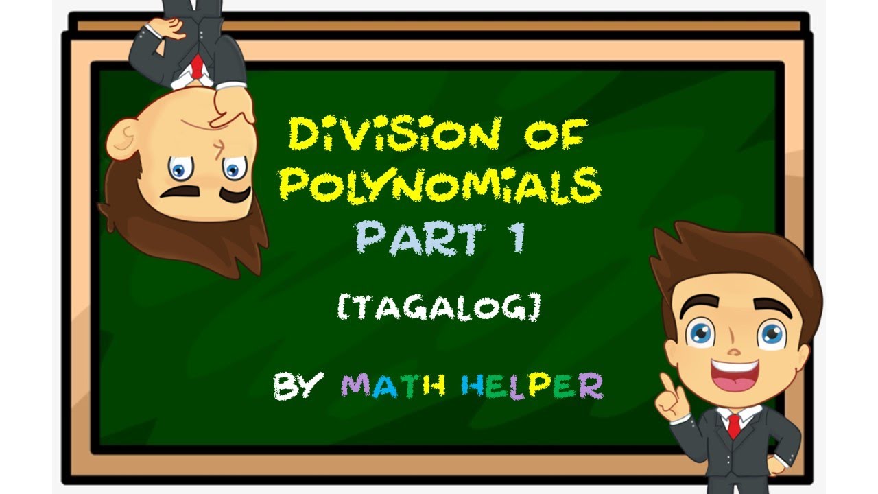Division of Polynomials [TAGALOG] - YouTube