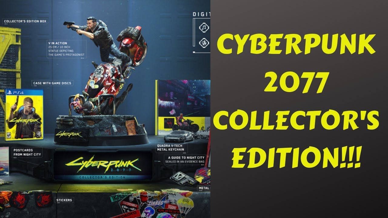 Get Cyberpunk 2077 Collector's Edition Before It's Gone!!! - YouTube