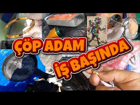 ÇÖP ADAM İŞ BAŞINDA ❗ ÇÖPLER MİS GİBİ ... KOKUYOR 😆🚾