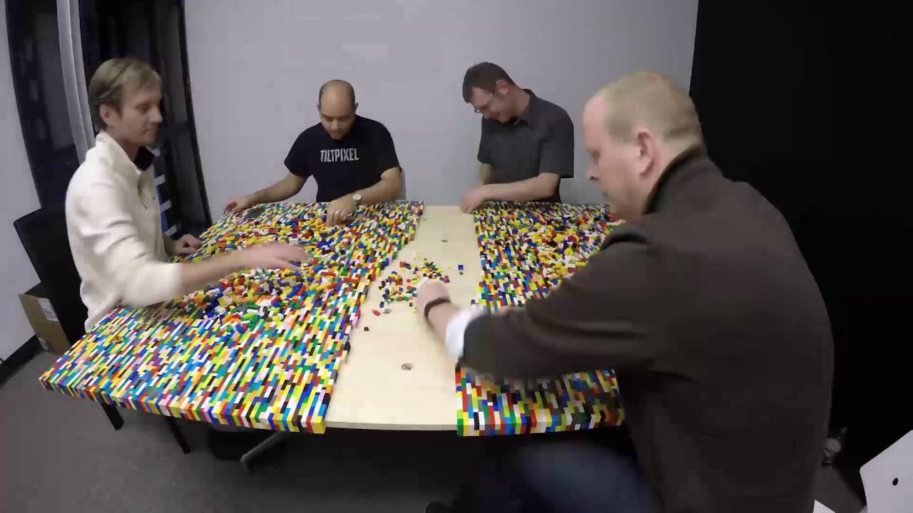 The Making of a Lego Conference Table | TILTPIXEL - YouTube