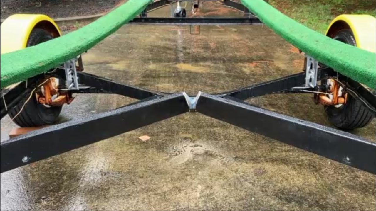 Trailer centering boards for a small sailboat--Catalina 22 --Jim's ...