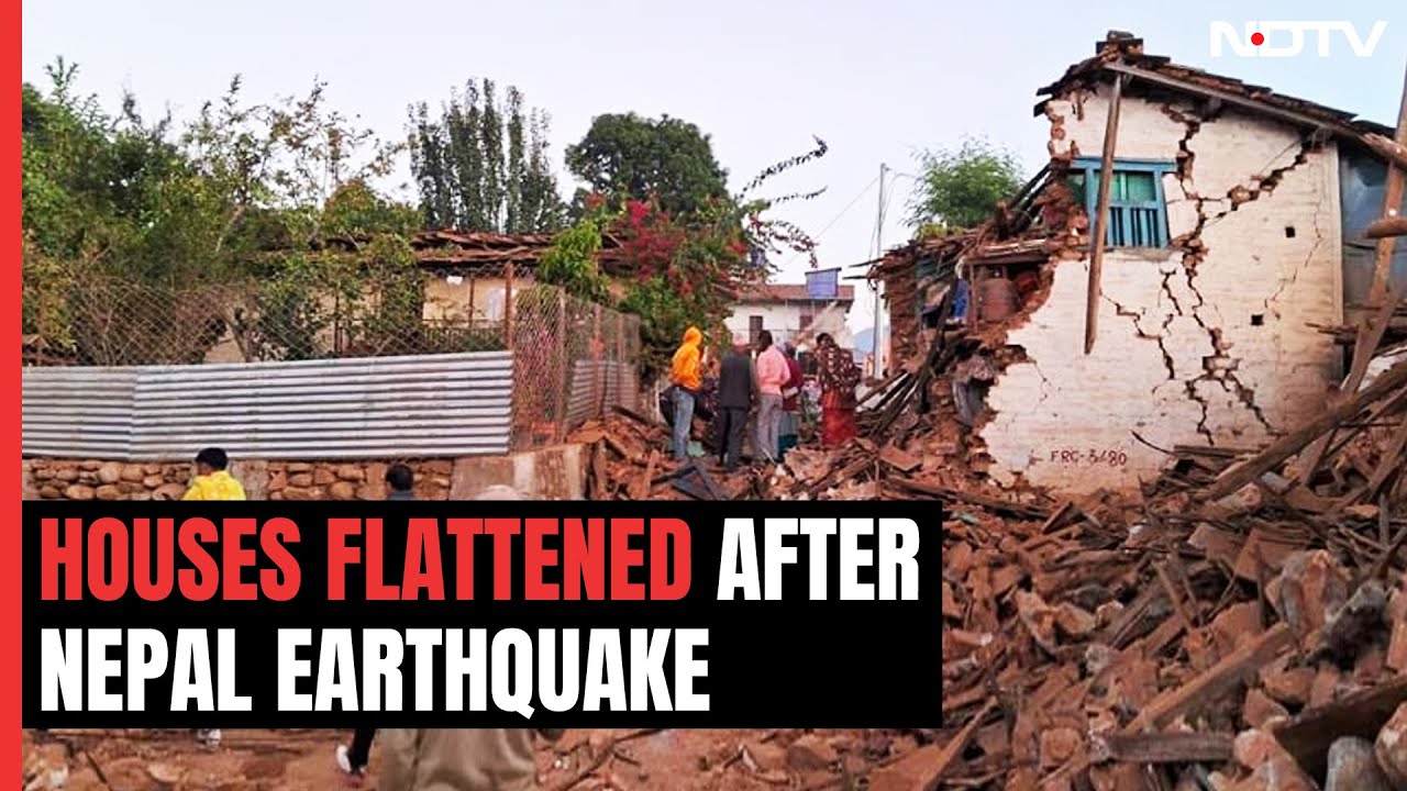 Devastation, Crumbling Buildings In Nepal After 6.4 Earthquake, 140 ...
