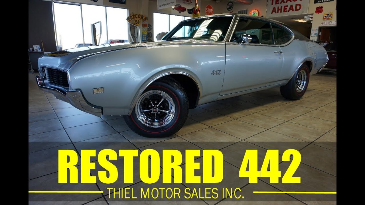 FULLY RESTORED 1969 Olds Cutlass 442 Big-Block 455 V8 AC For Sale @ WWW ...