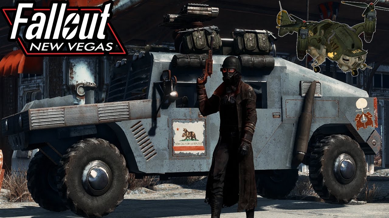 Every Vehicle You Can DRIVE Or FLY in Fallout New Vegas - YouTube