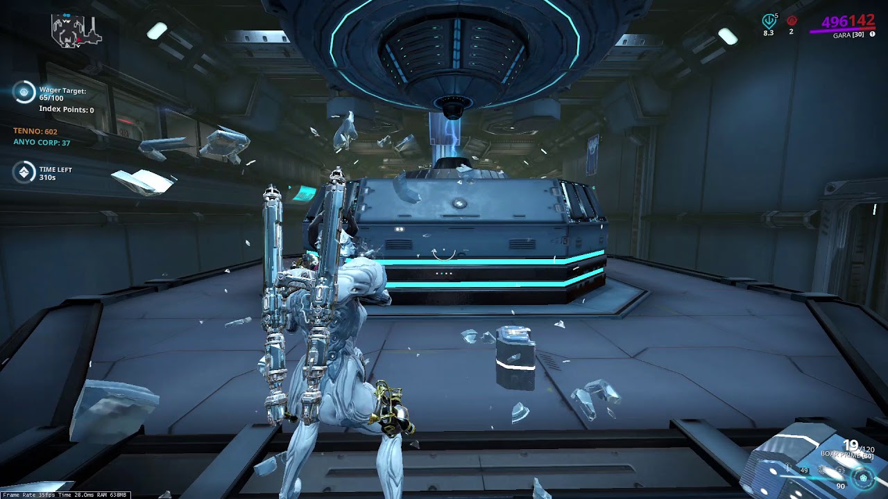 Warframe - Glyph Challenge - Defeat John Prodman Solo - Gara - YouTube