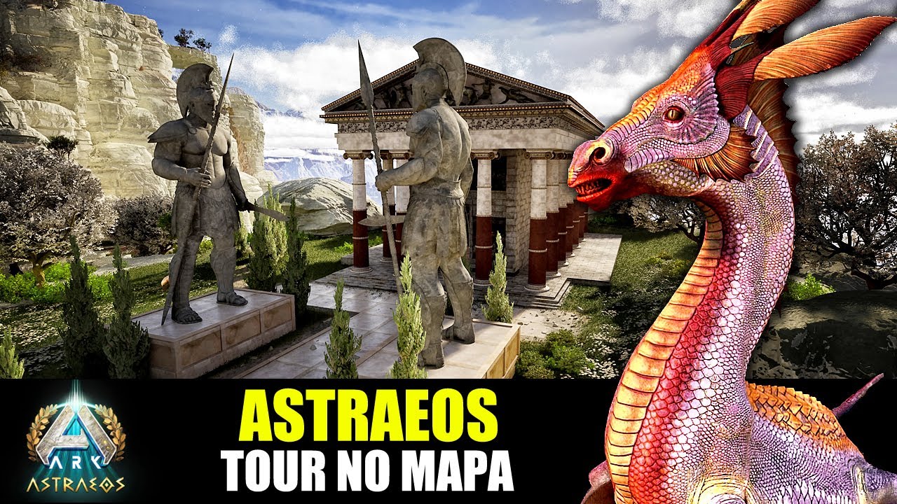 ASTRAEOS - TOUR NO MAPA - CAVALO MARINHO, MINOTAURO, NAVIOS E BOSS ...