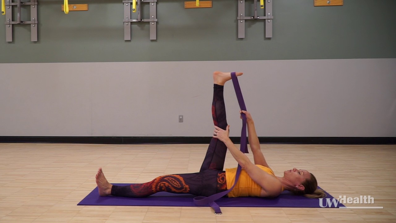 Reclining Big Toe Pose - active sequence - YouTube
