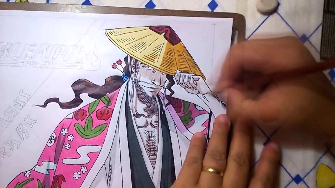 Speed Drawing - COLLAB (BLEACH)13 Divisões ★★SHUNSUI KYORAKU★★ - YouTube