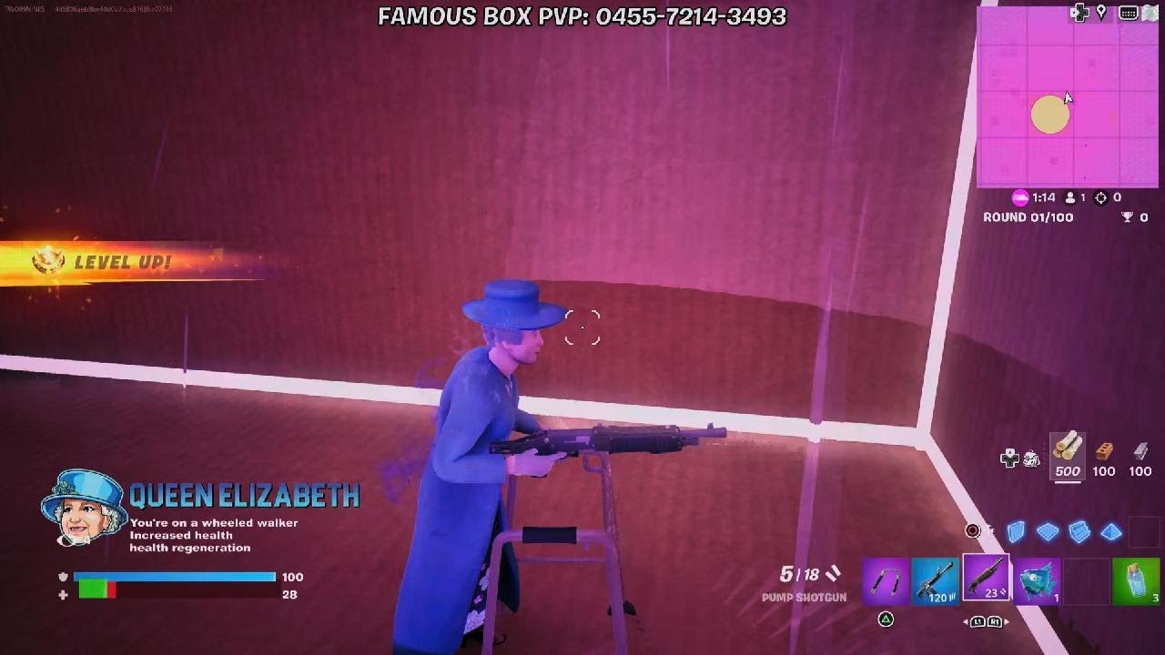QUEEN ELiZABETH iN FORTNiTE!! - YouTube