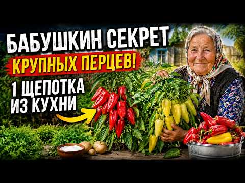Перец прёт как сумасшедший! 19 приёмов, которые дают урожай без химии