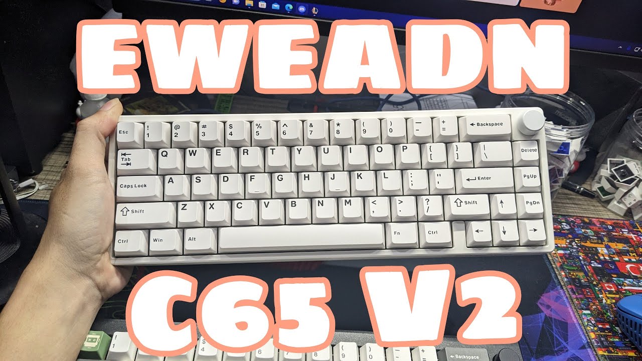 Lại 1 Entry Keyboard cho ae, 850k 65%, núm xoay, mạch xuôi, gasket các ...