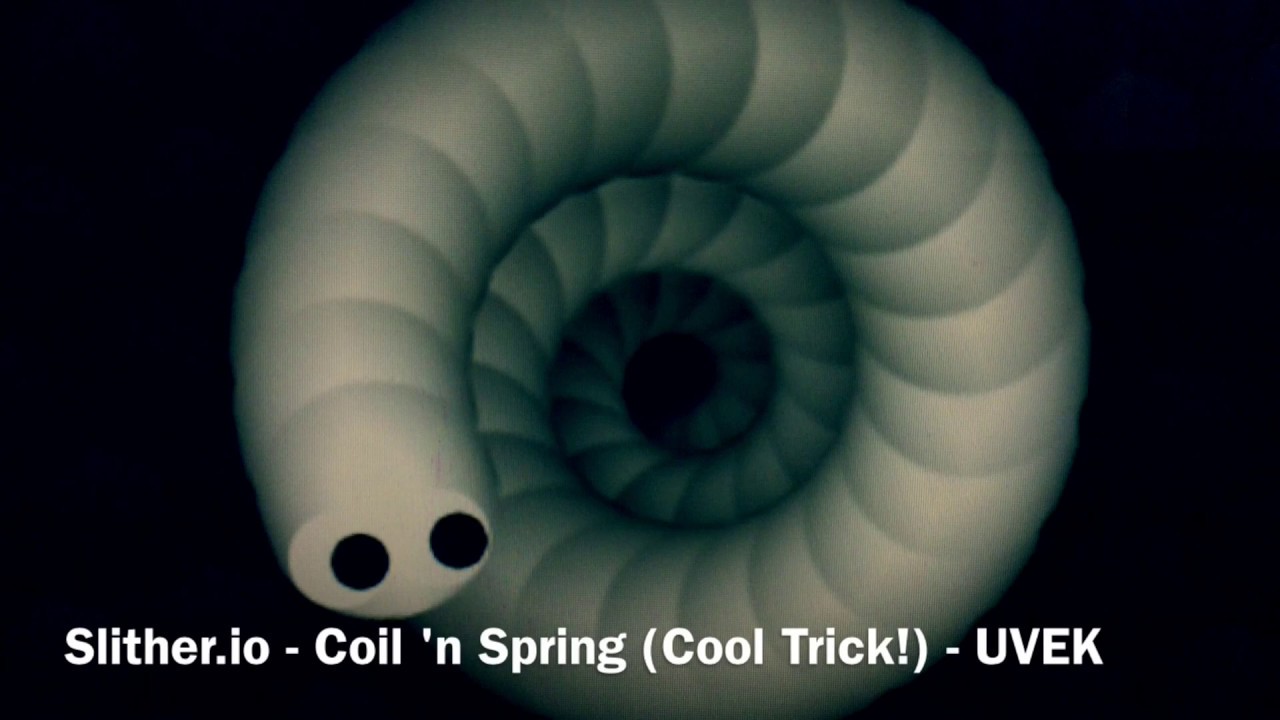 Slither.io - Coil 'n Spring (Cool Trick!) - YouTube