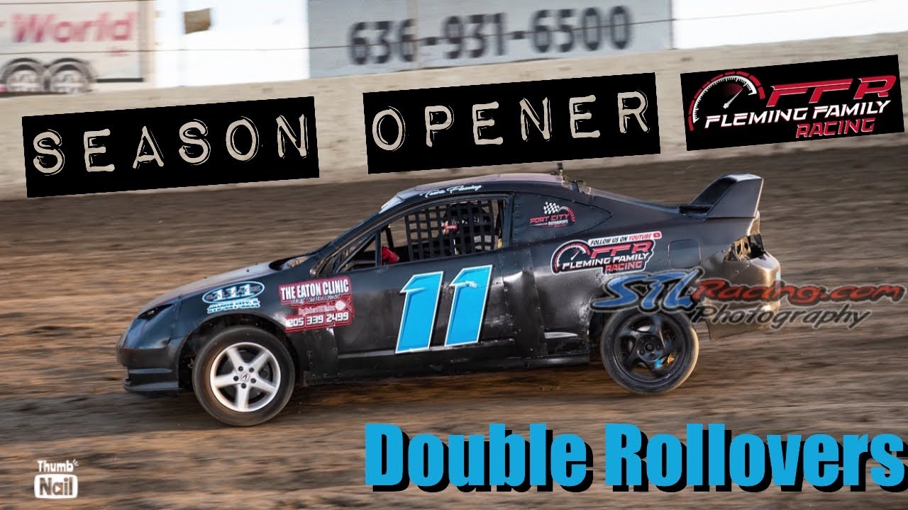 I-55 Federated Auto Parts Raceway Season Debut / Double Rollovers, Ruts ...