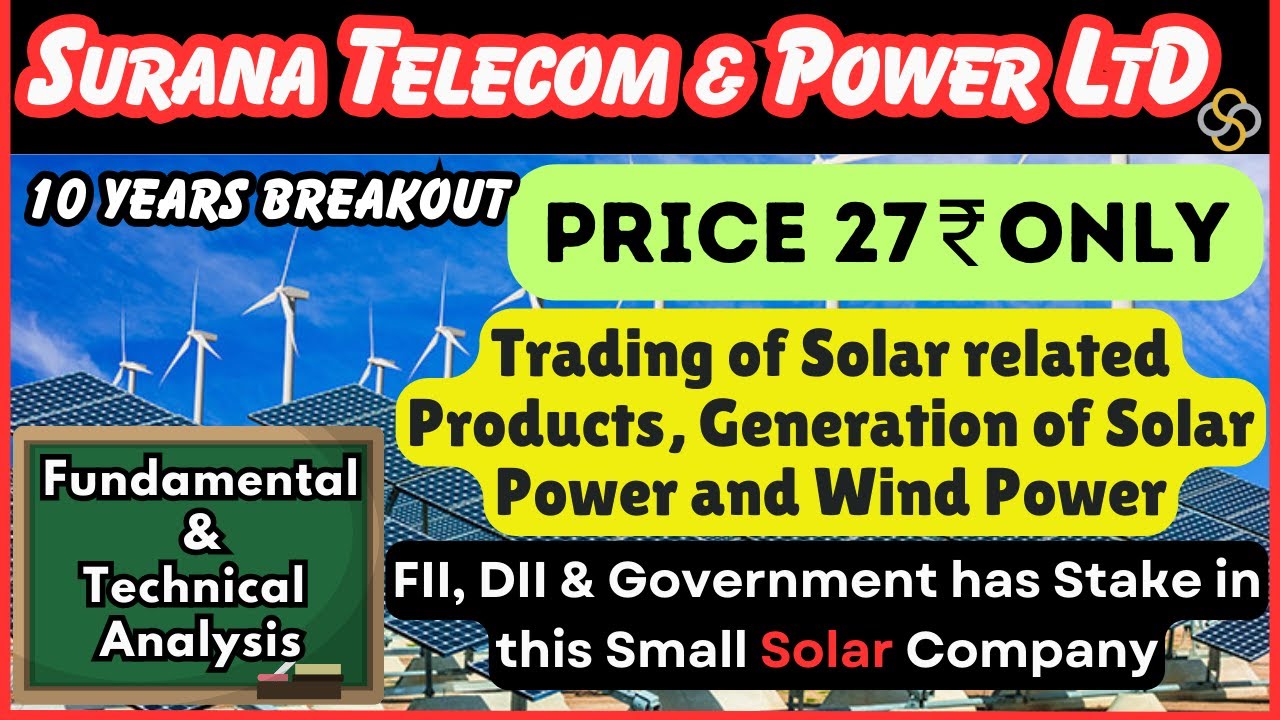 Surana Telecom & Power |Target10X|Fundamental & Technical Analysis ...