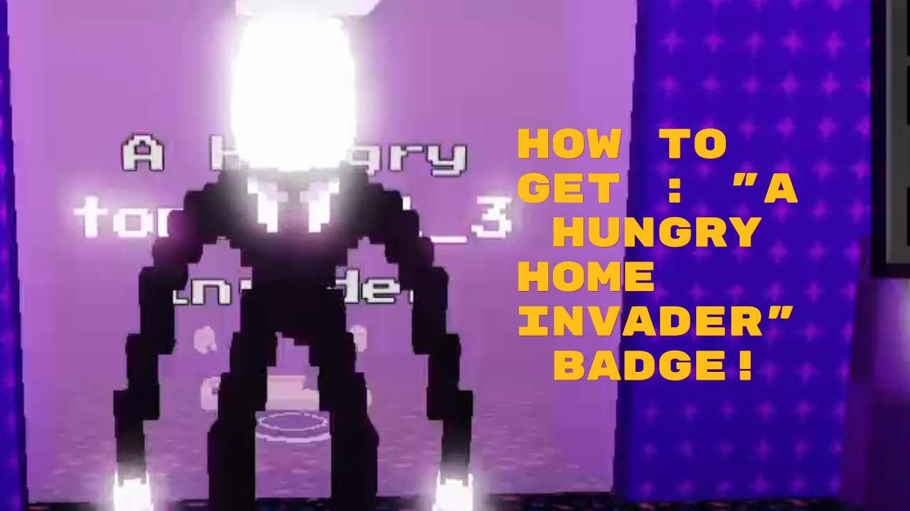 How to get "[A Hungry House Invader]" In Simple FNaS RP! - YouTube