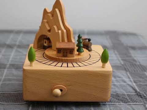Moving Train Music Box - YouTube