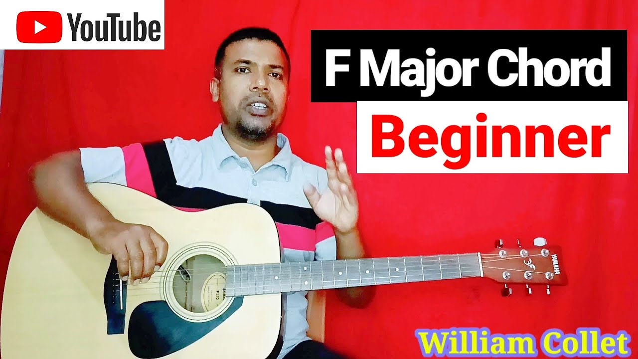 F Major Chord Short Video | #guitarteaching #Fmajorchord - YouTube