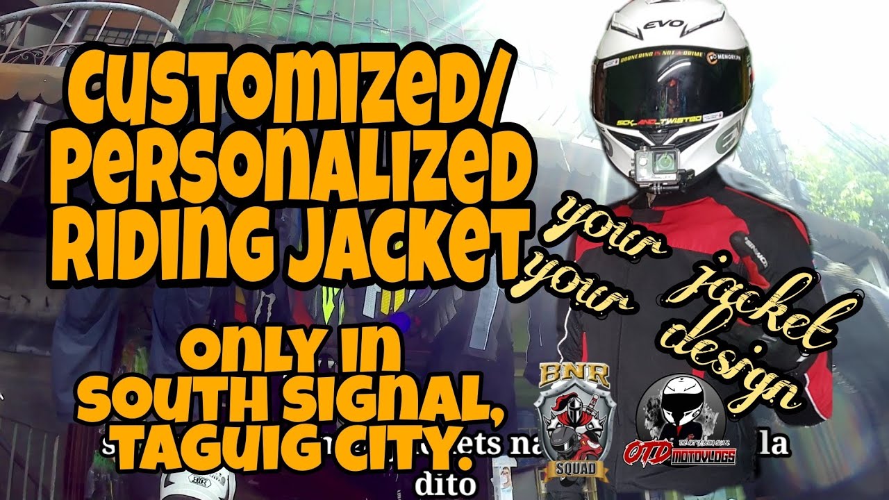 Customized Riding Jacket with Padding| Your Jacket, Your Design - YouTube