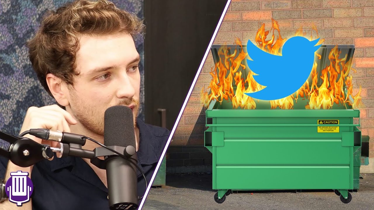 Twitter is a Dumpster Fire Right Now... - YouTube